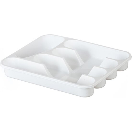 Лоток-вкладыш Idea для столовых приборов М 1140 Белый