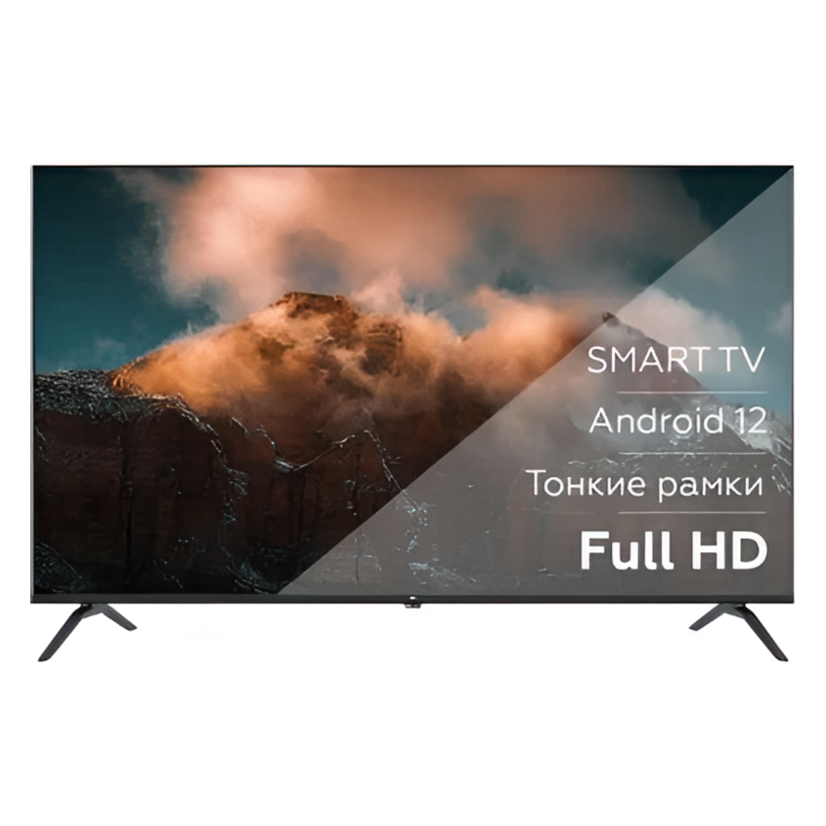 ЖК-телевизор BQ 43FS38B черный 43" Full HD 1920×1080, VA, Direct LED, Смарт ТВ Android TV