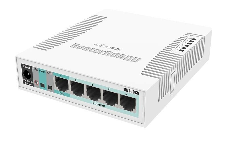 Коммутатор MikroTik CSS106-5G-1S — фото 1