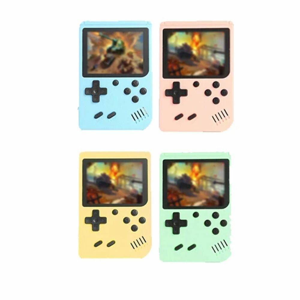 Встроенная консоль 400/500/800 для классических игр, аркадных ретро-игр, игровая консоль для Game Boy, эмулятор ТВ-видеоигр, портативный игровой проигрыватель