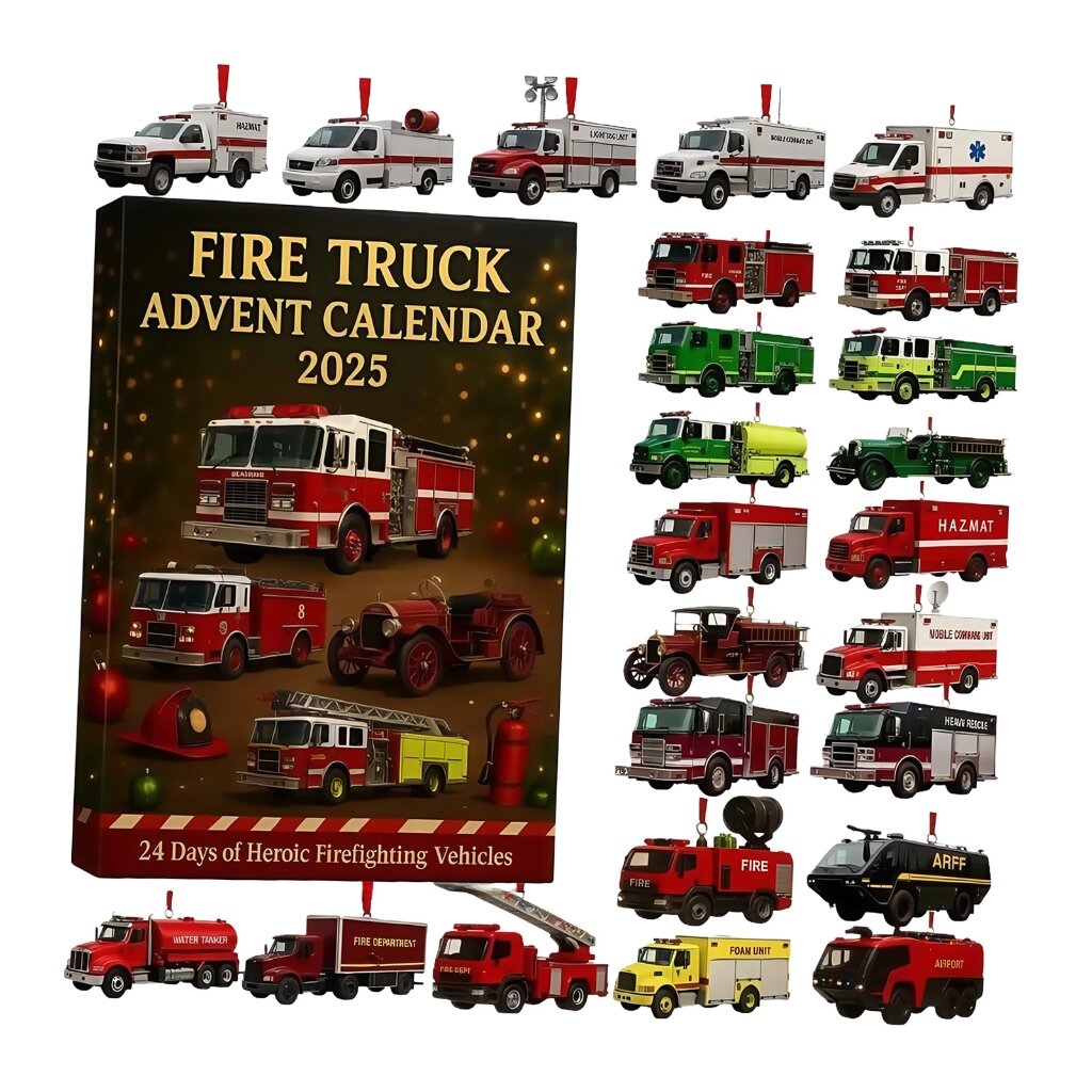 Адвент-Календарь Пожарной Машины на 2025 год