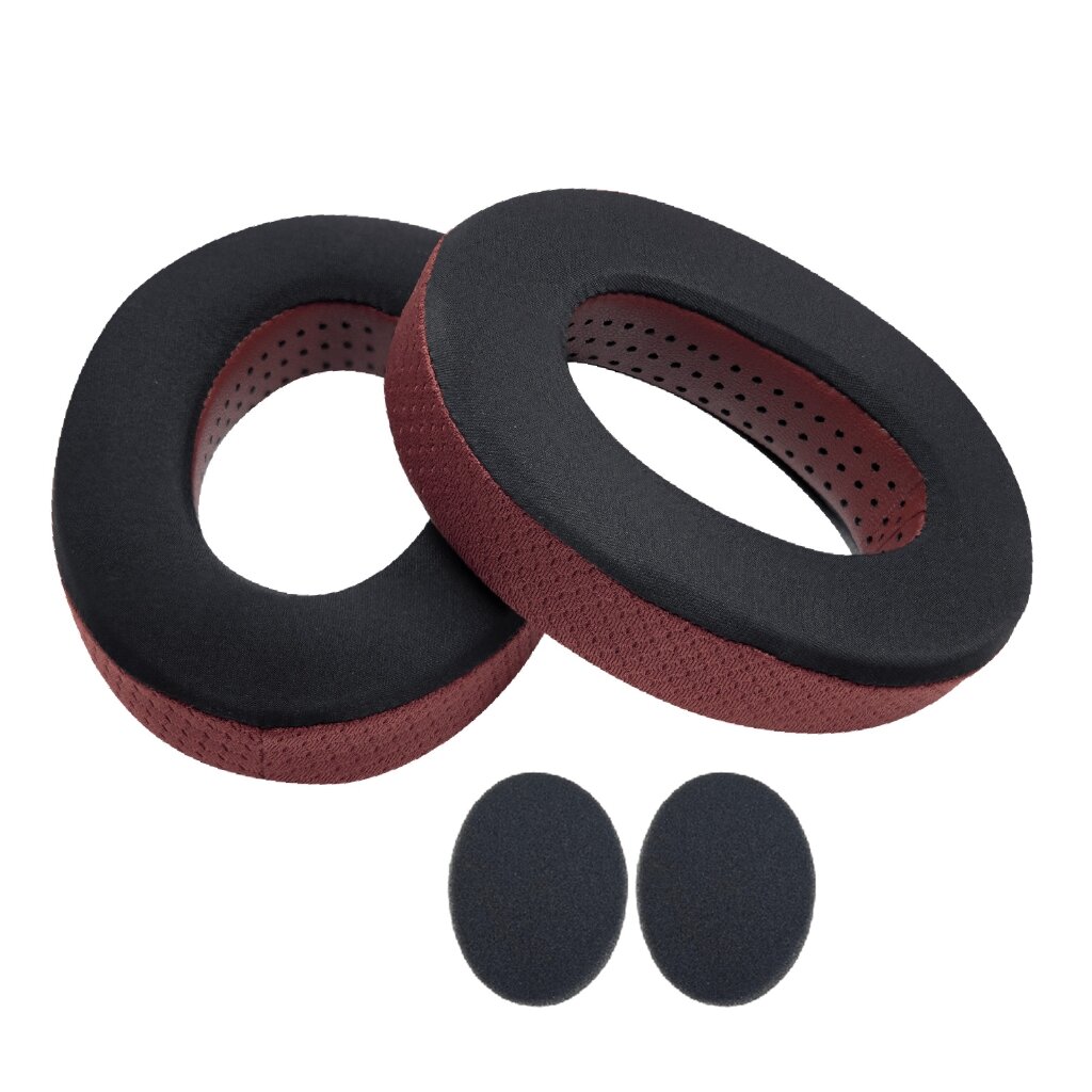 Подходит для наушников Sennheiser HD600 HD650-винно-красный