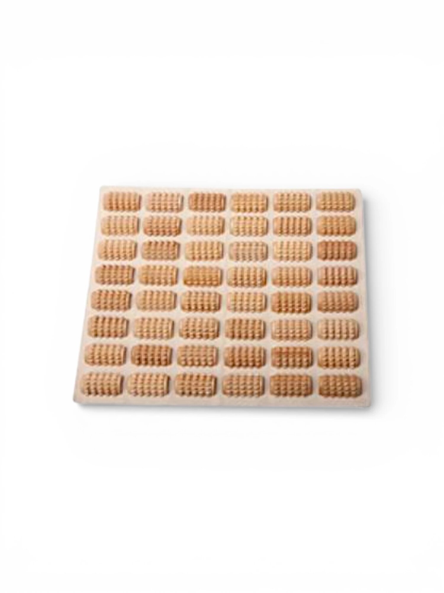 Коврик массажный КМ1103 панцирь большой (берёза, 297 х 710 мм.), 1 шт.