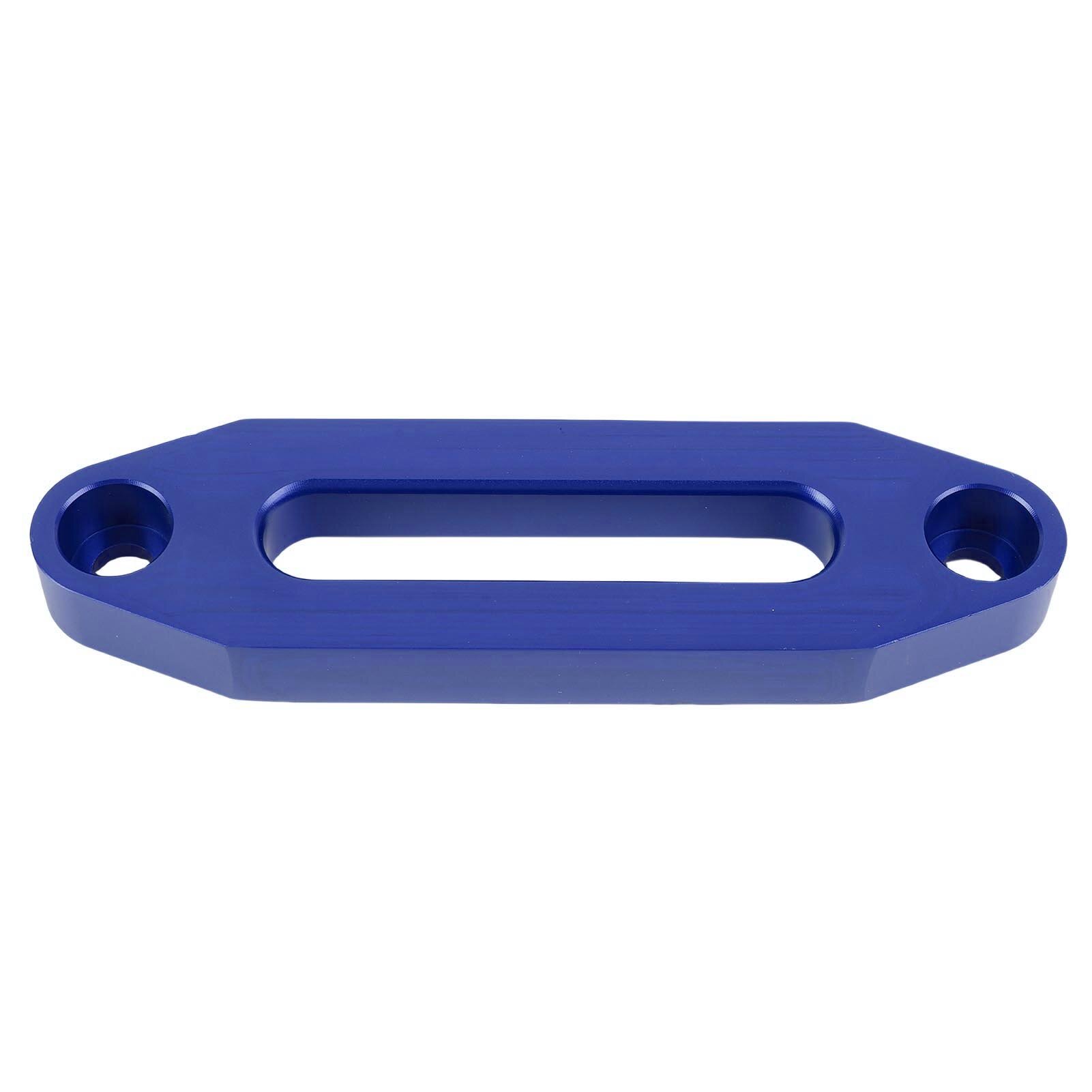 Hawse Style Wibs Fairlead 4.88 дюйма Стандартный отверстие высокое прочность алюминиевого сплава 3000-4000 фунтов Wainch Fairlead для автомобильных якорных кабелей Blue