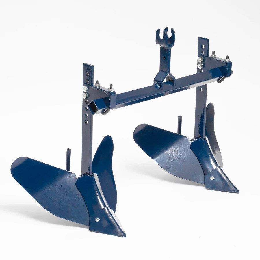 Окучник нева 2-x рядный ОСД с увеличенной шириной захвата для мотоблоков с креплением на ось