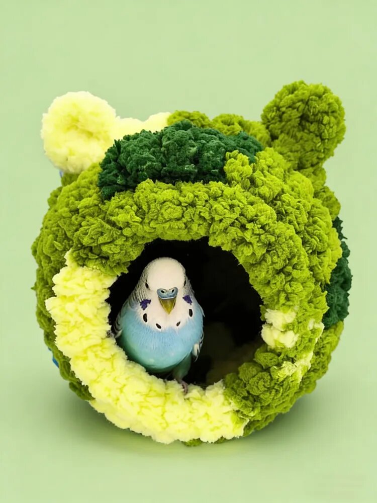 Теплое плюшевое птичье гнездо для попугая, осенне-зимняя клетка, клетка разведения мелких животных, кровать отдыха, волнистые попугайчики