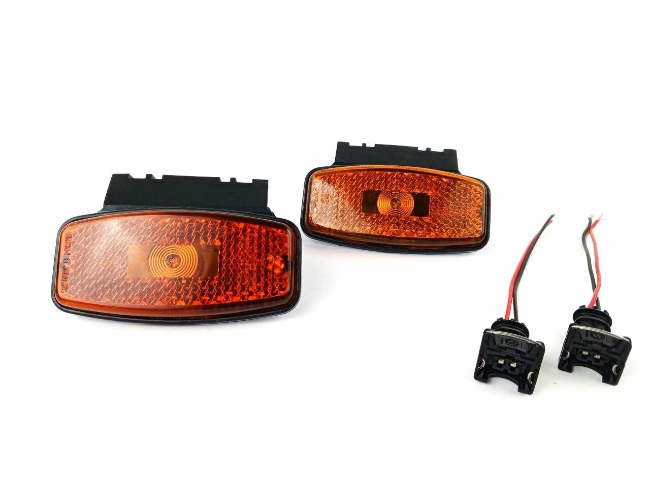 Фонари габаритные LED с кронштейном и ответным разъемом к-т 2шт