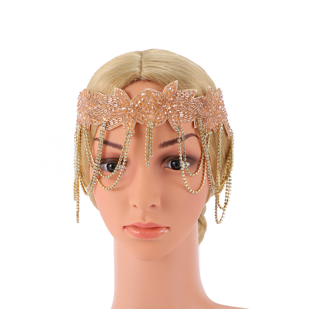 Европейская и американская модная повязка на голову в стиле ретро, этнический стиль, эластичные аксессуары для волос, женская повязка, повязка для волос, аксессуары для волос Amazon