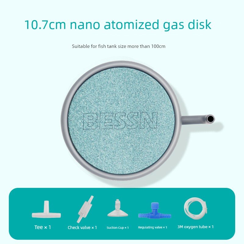 Нано-дисковый камень для оксигенации BESSN, аксессуары для кислородного насоса, нано-распылитель, усилитель и
