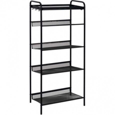 Подставка для обуви 5-и Женева 15 ( 1060*450*270 мм) черный, ПДО Ж15 Ч