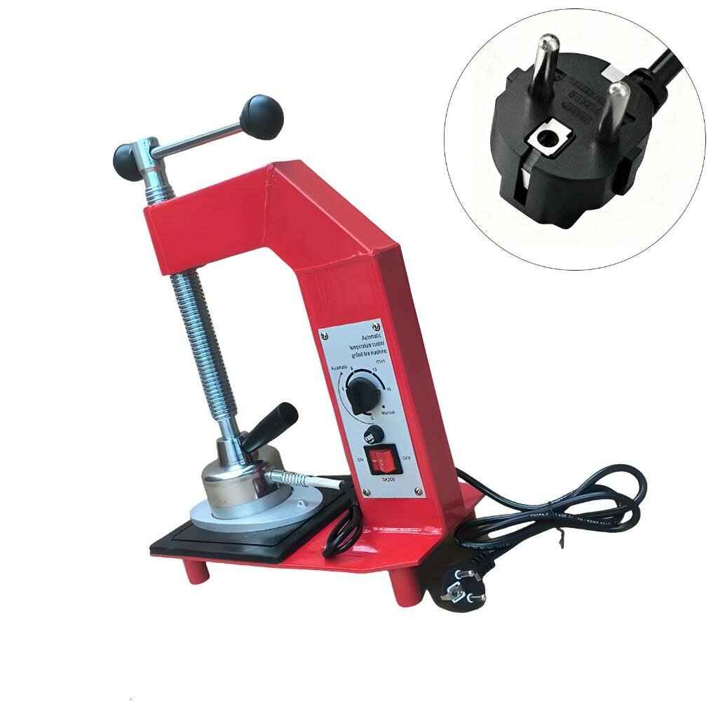 Машина для ремонта шин с регулируемой температурой, машина для горячего ремонта по времени, европейский стандарт 220 В