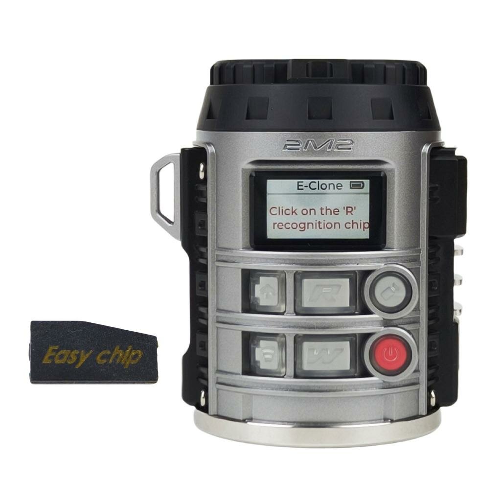 Транспондер 2M2 для клонирования чипов ID46/ID4D, Простая установка с 1 чипом