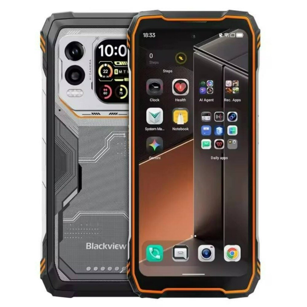 Blackview XPLORE 1 Pro AI 5G защищенный телефон, 20000 мАч, 36 (12+24) ГБ 256 ГБ, 6,78-дюймовый экран
