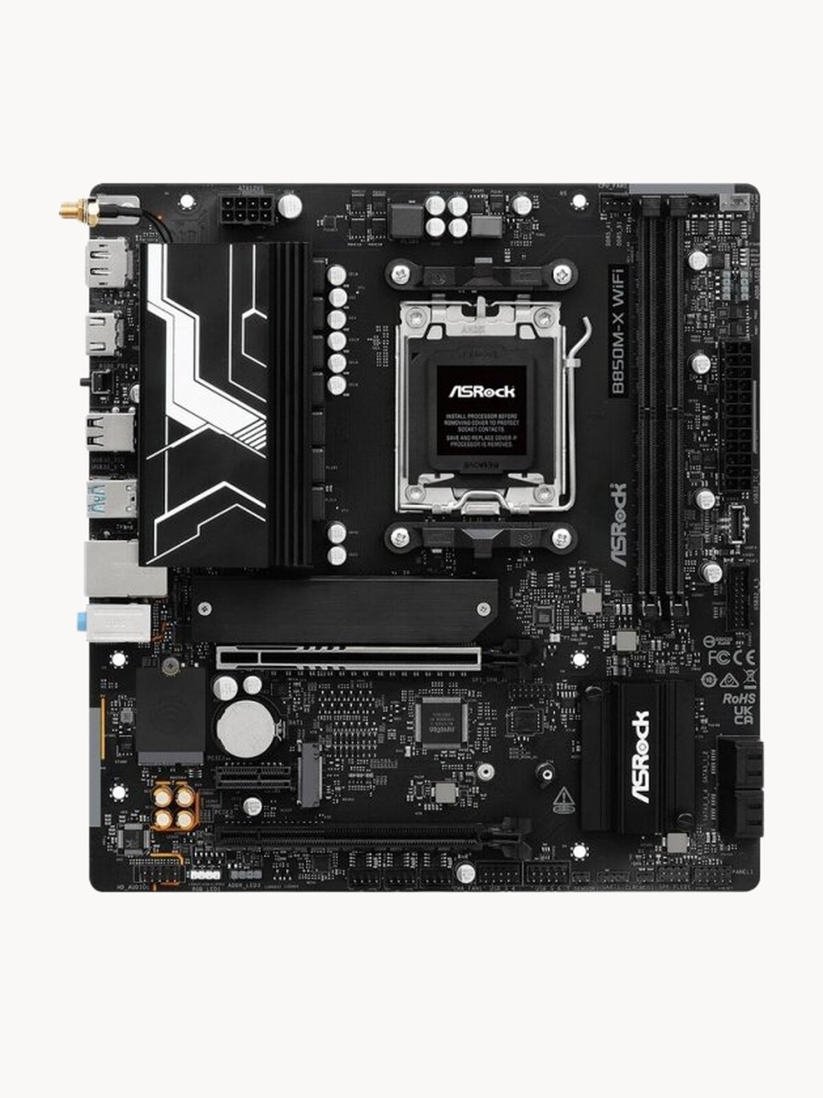 Материнская плата Asrock B850M-X WIFI R2.0 (AM5, mATX)