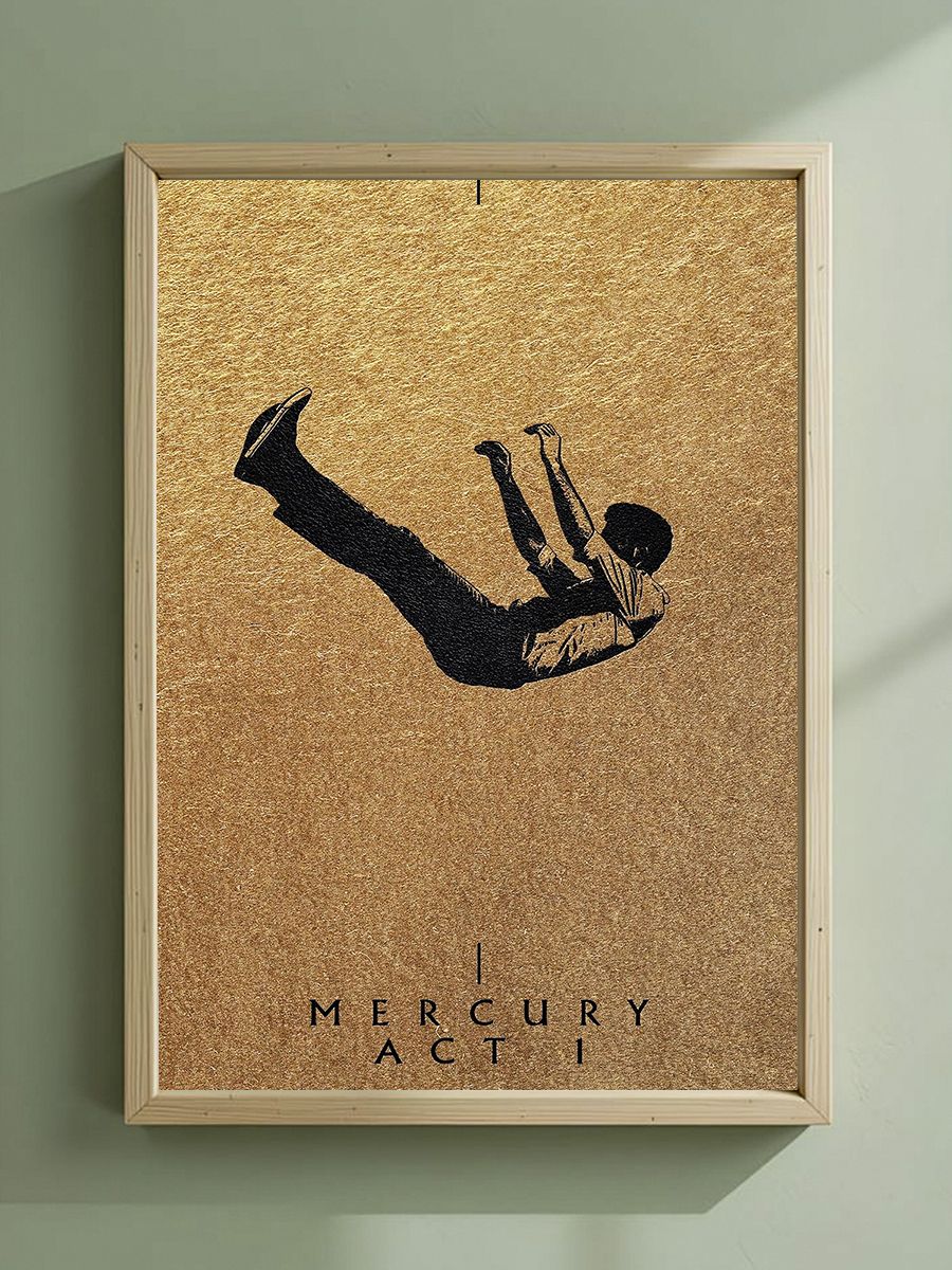 Постер, плакат на стену "Обложка Mercury Act I, вариант - Imagine Dragons" 42 см х 29,7 см (А3), Без Рамы