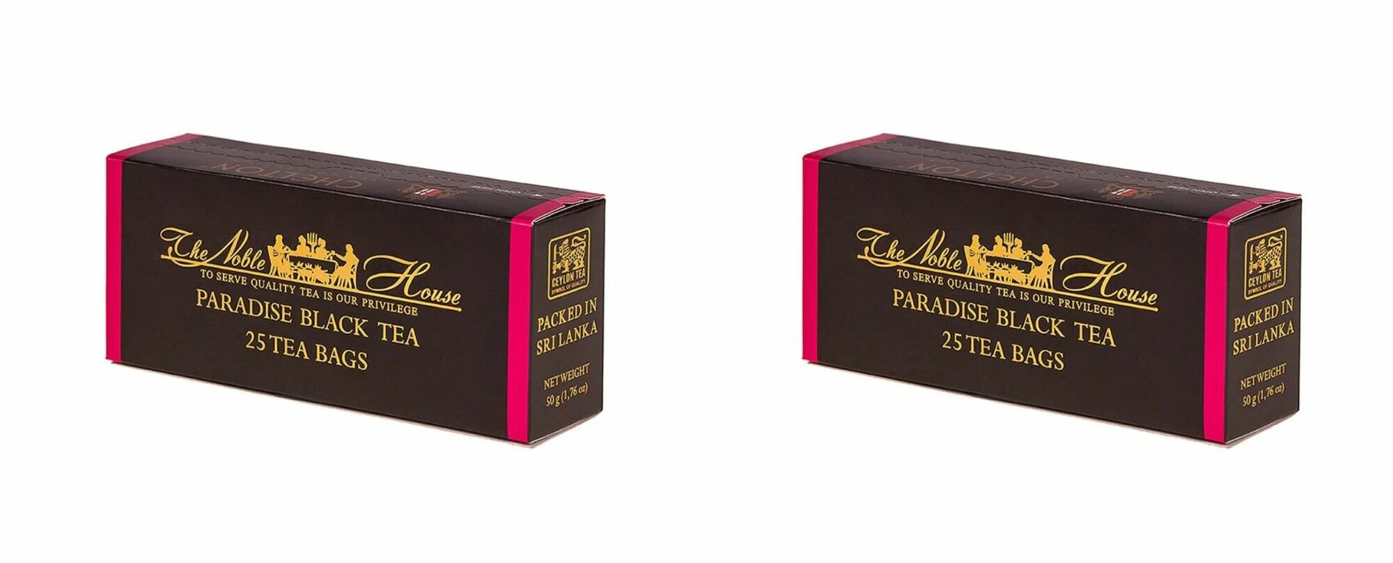 CHELTON Чай черный Благородный Дом Dimbula, 25 пак, 2 шт