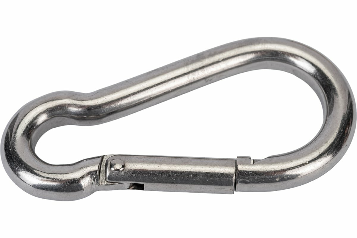 Госкреп усиленный нержавеющий карабин 8x80 мм для крепежа 1 шт 10-0026650