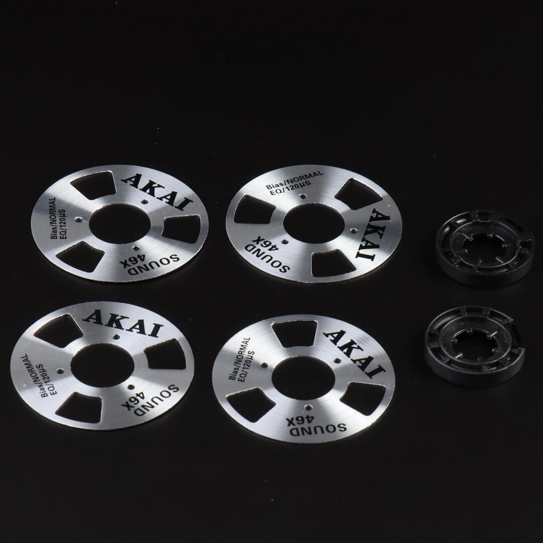 Катушки Akai Sound 46X алюминиевые (4 шт) + колеса