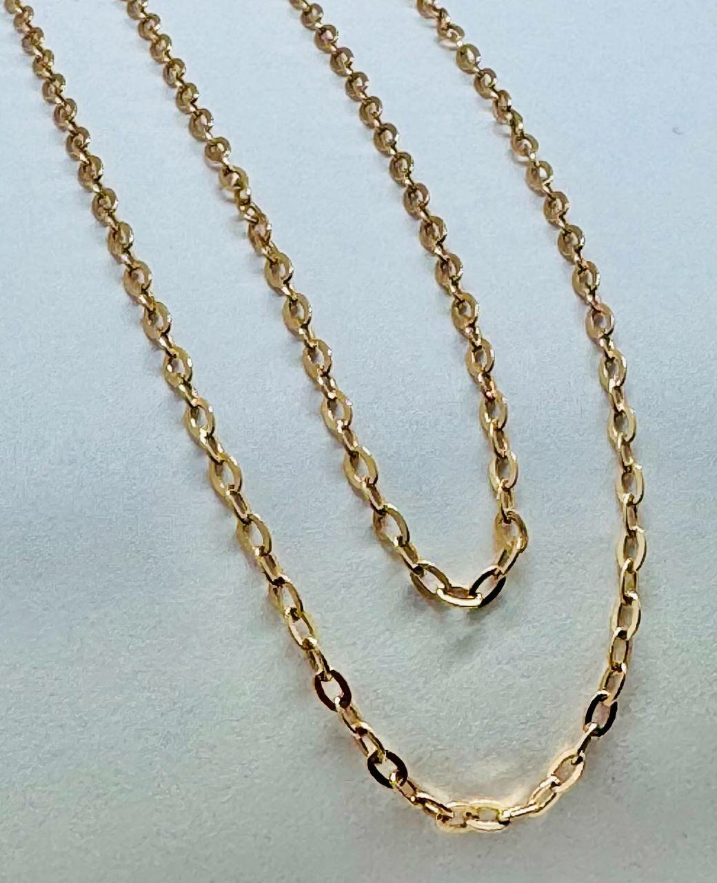 Цепь красное золото, 585 проба