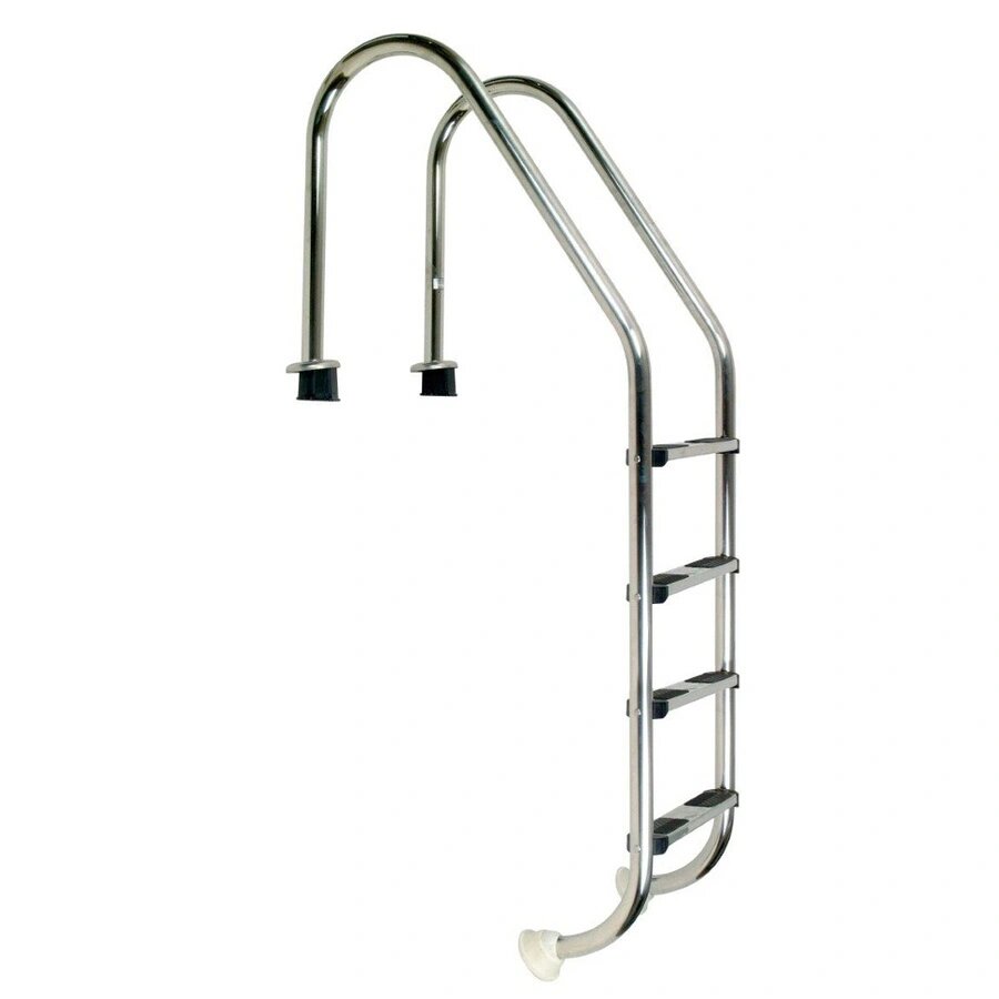 Лестница для бассейна Reexo Standart ST-415, широкий борт, 4 нескользящие ступени, нерж. сталь AISI-316, 1,2 мм, цена - за 1 шт