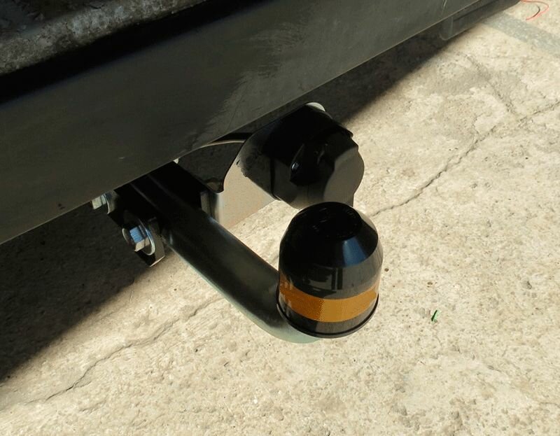 Фаркоп с эл-кой Smart для Lada Niva, 4x4, Niva Legend, Urban с 1977 г. (оцинкованный шар)(паспорт и сертификат в комплекте) L105A. Автостандарт