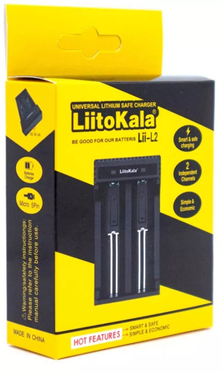 Зарядное Устройство Для Аккумуляторов Liitokala Lii-L2