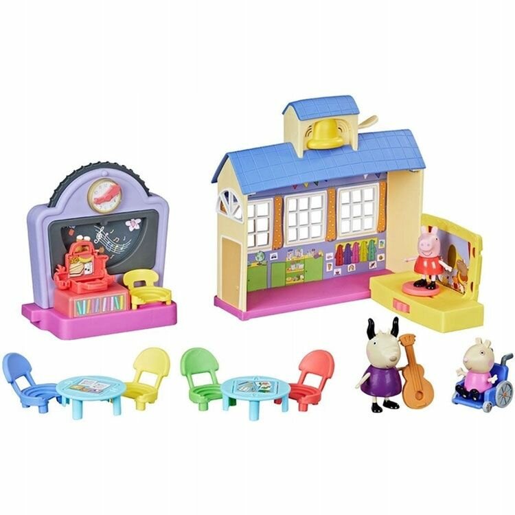 Фигурки Hasbro Свинка Пеппа - Школа Пеппы со звуковыми эффектами - Хасбро F2166