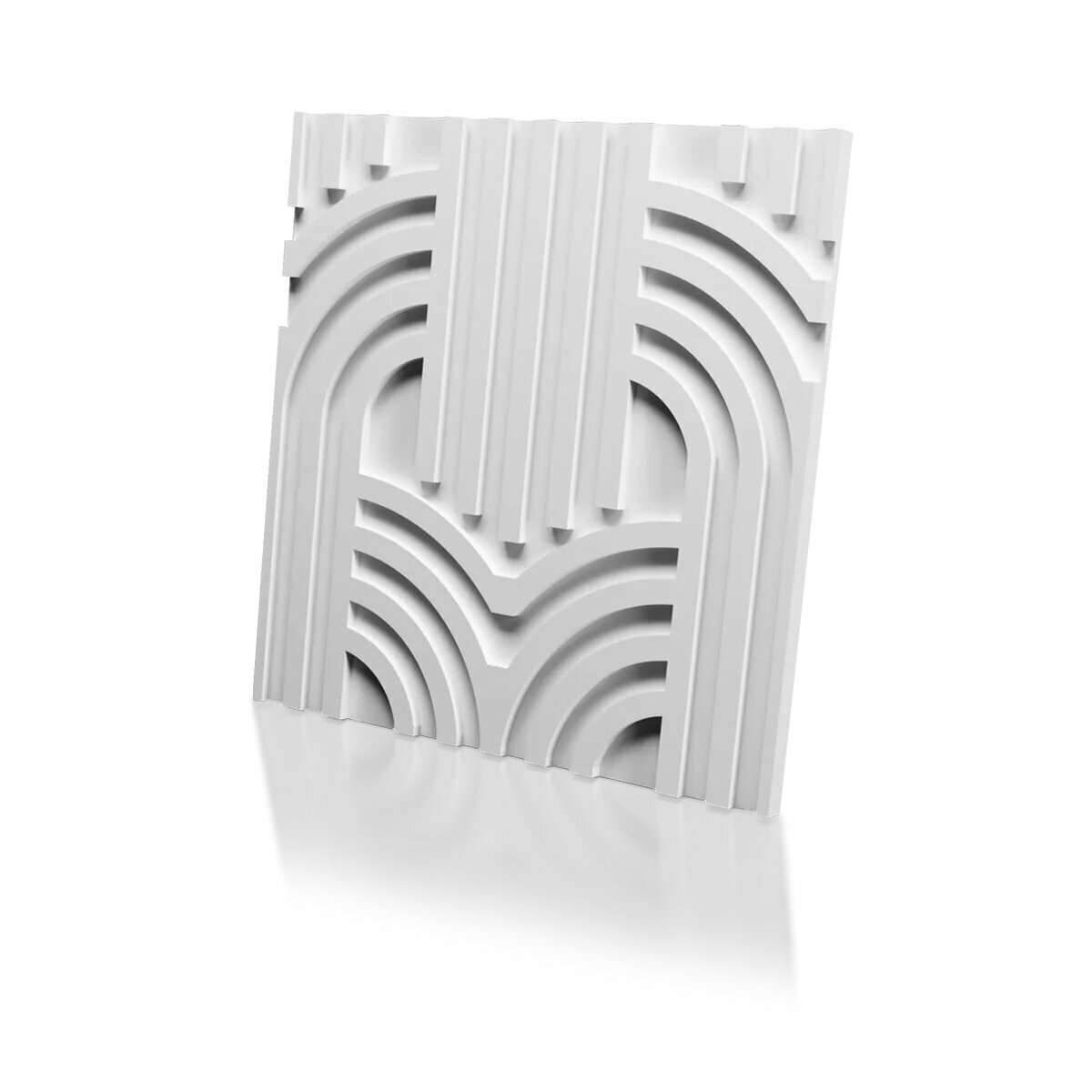 3D стеновая панель из гипса ELIZIUM артикул M-0095 от Artpole