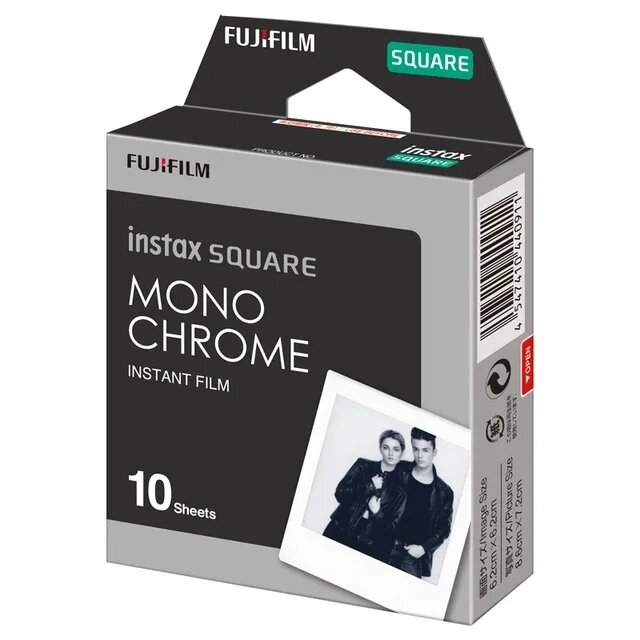 FUJIFILM Instax SQUARE Белая мраморная пленка 10-50 листов 10 Sheets Monochrome