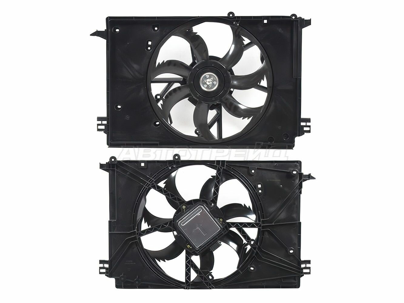 Диффузор радиатора для Тойота Краун, Харриер, Рав 4, Венза арт ST590061 SAT