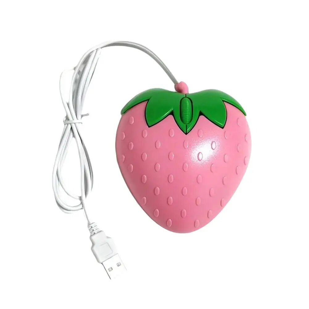 GRWIBEOU Розовая Мини Мышь USB, Pink