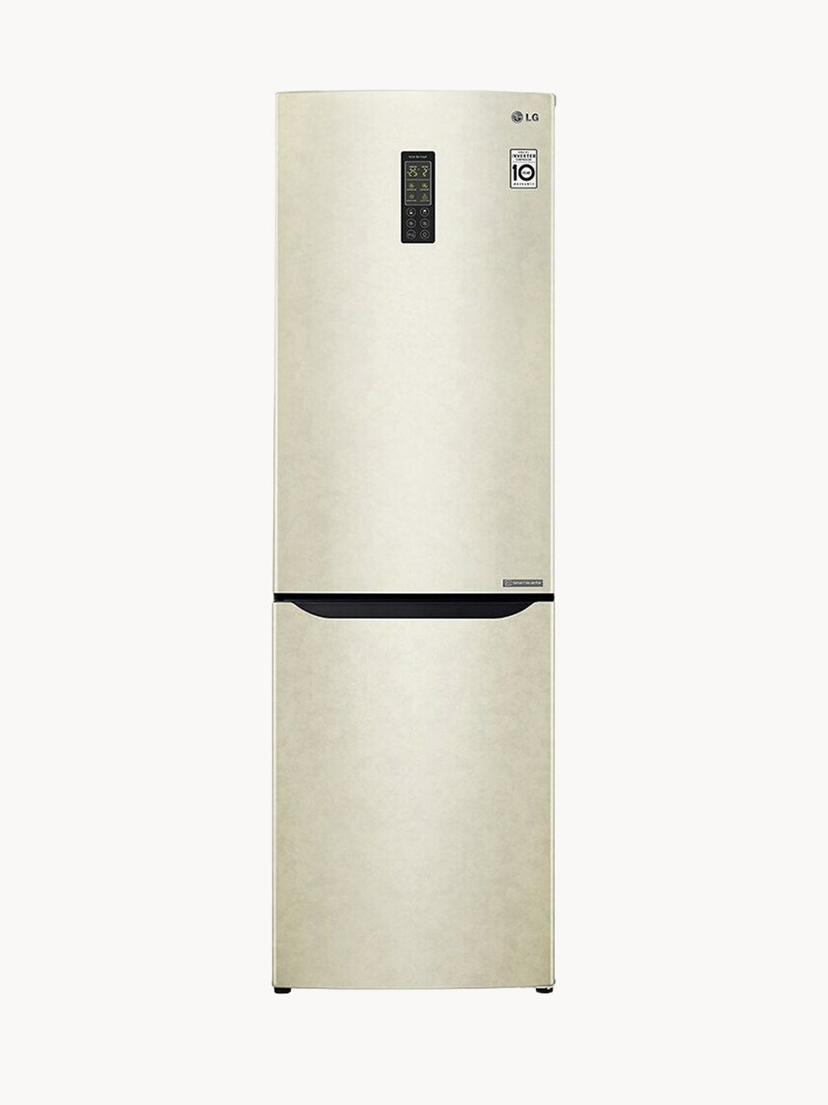 Холодильник двухкамерный LG GA-B419SEUL, 354 л, 277 кВтч/год, Total No Frost, бежевый