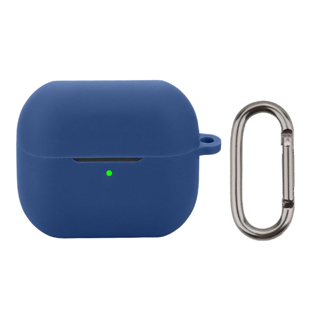 Чехол для наушников Противоударный чехол-накладка из кожи с защитой от царапин, Моющаяся силиконовая оболочка корпуса Улучшает сцепление с Buds 3 FE