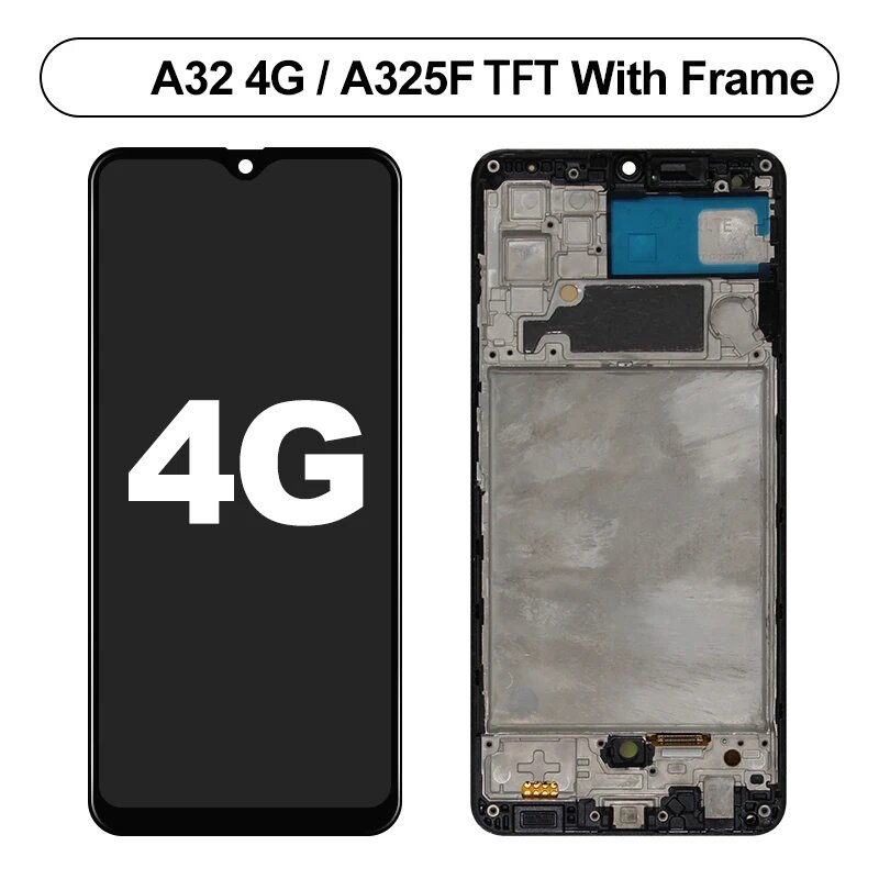 Дисплей для Samsung A32 4G A325F TFT с рамкой