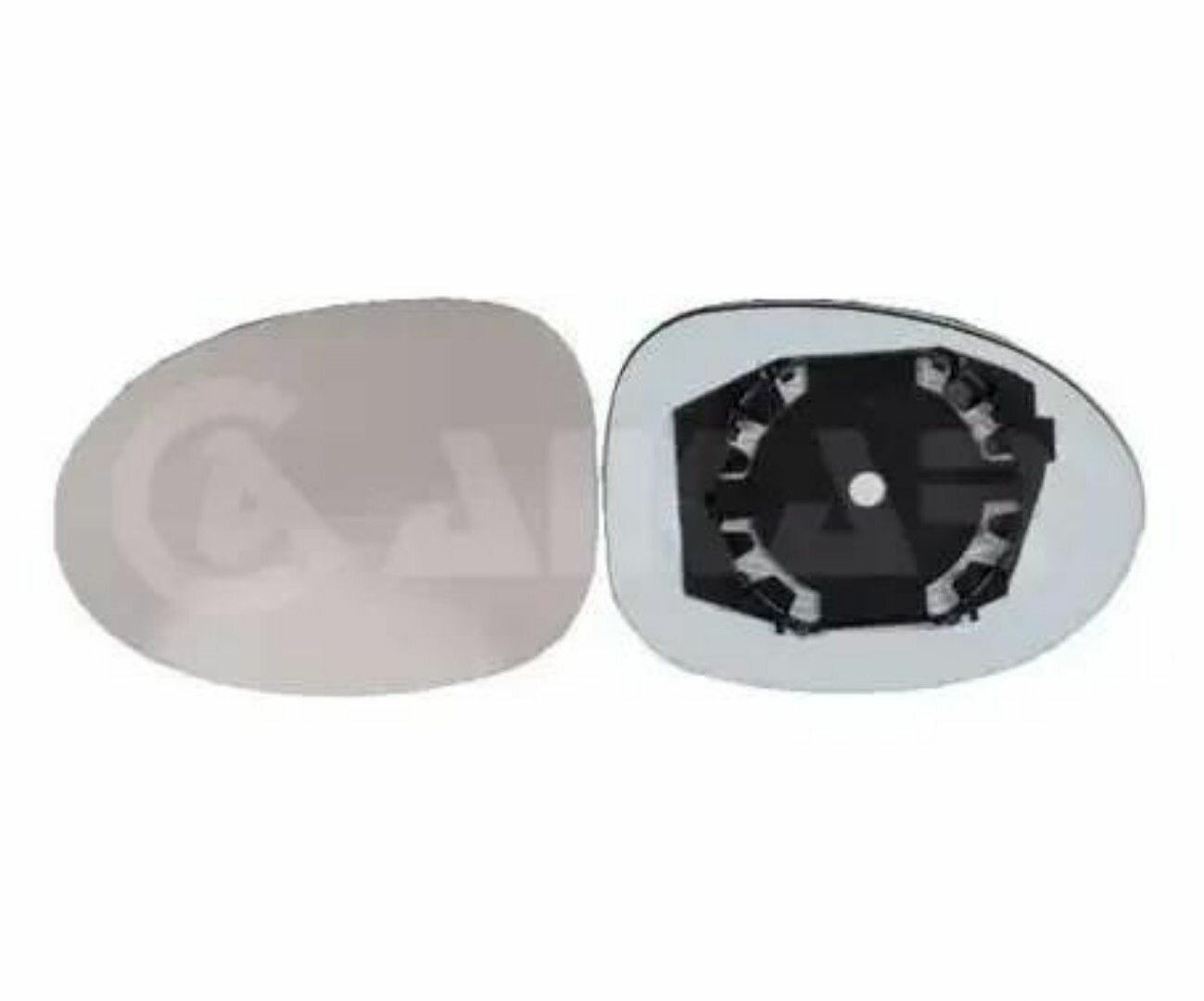 Зеркало-элемент ALKAR, 6411167, левое, выпуклое, CS D, Nissan Qashqai +2 06-13, CV TR