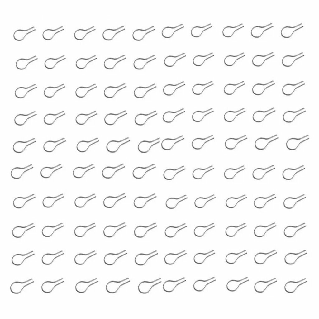 100 шт, керамическая подвесная обжигающая R-образная игла