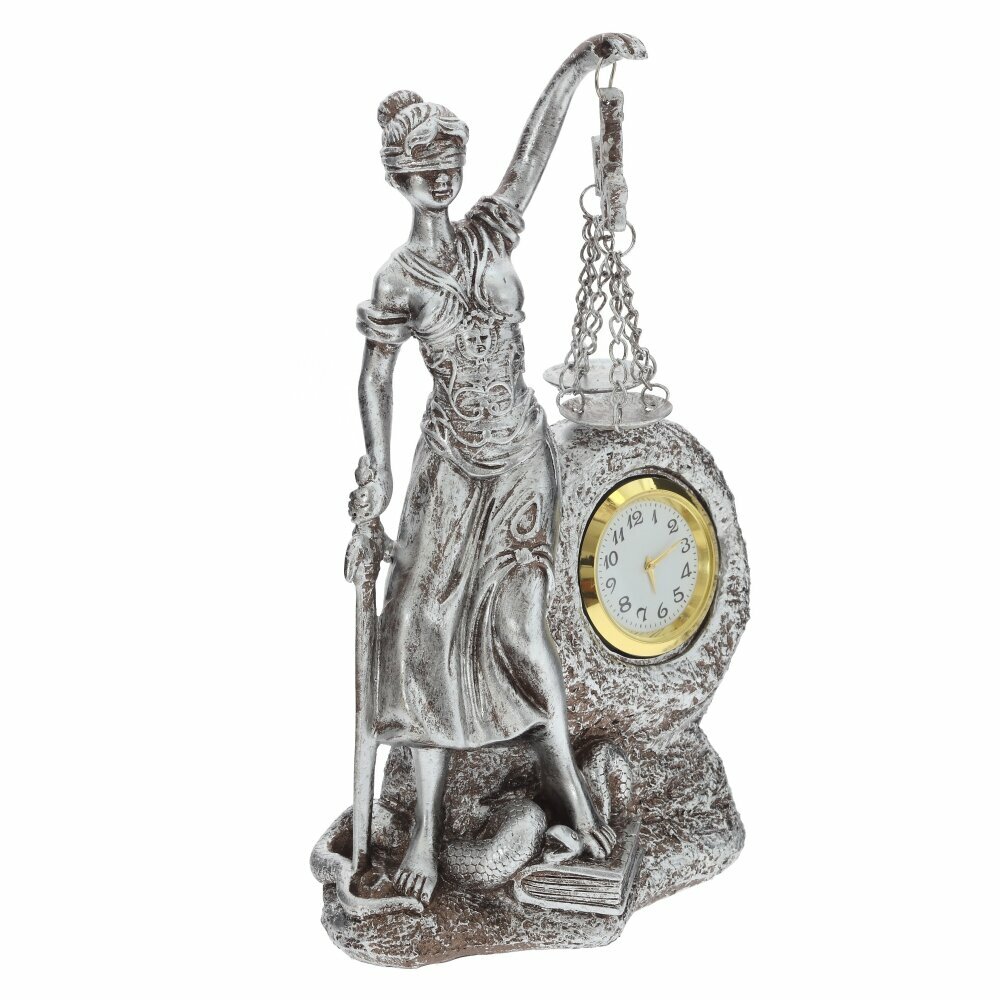 Часы настольные Фемида (1xА377), 10х7х15,5 см KSM-818901