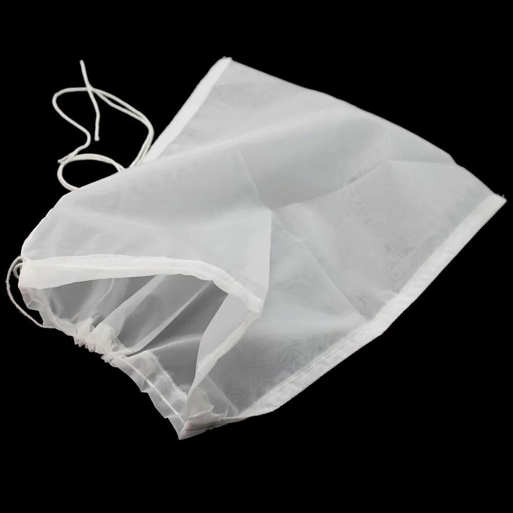 Мешок лавсановый фильтрующий 45x60 см для затирания солода. Для пивоваренных котлов 20-36 литров, прочный, многоразовый.