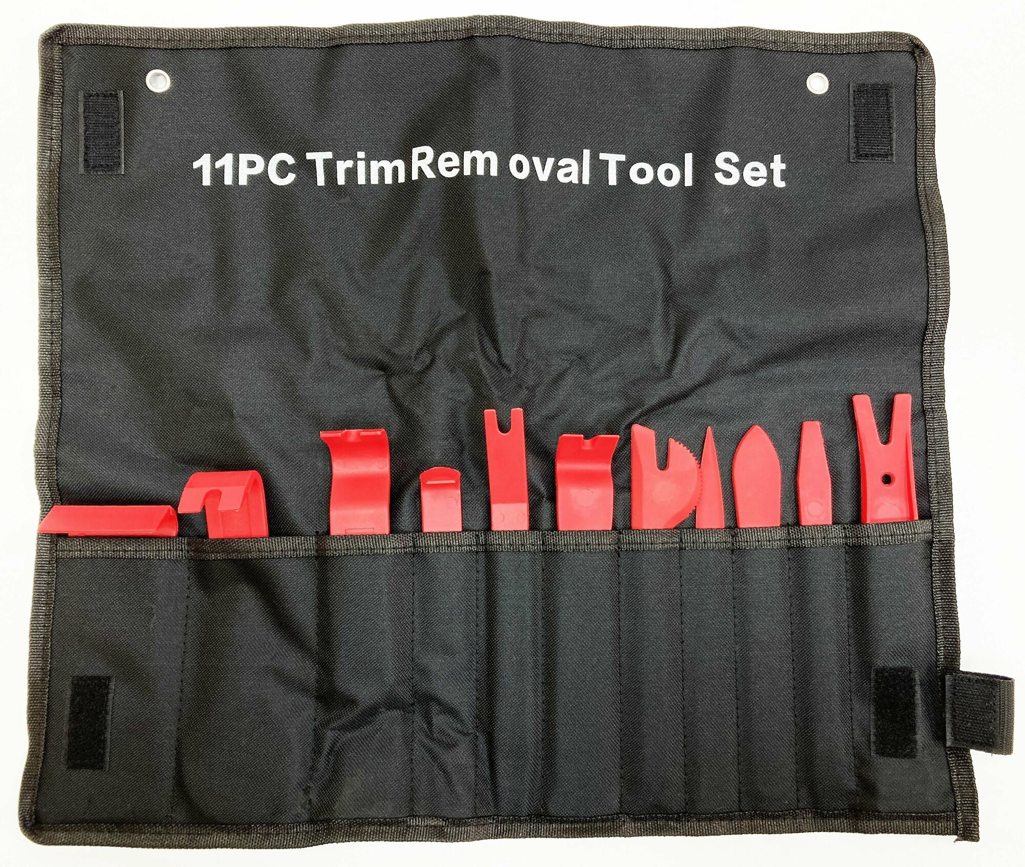 Набор съемников для демонтажа пластиковых элементов салона автомобиля / декоративных панелей, 11 предметов