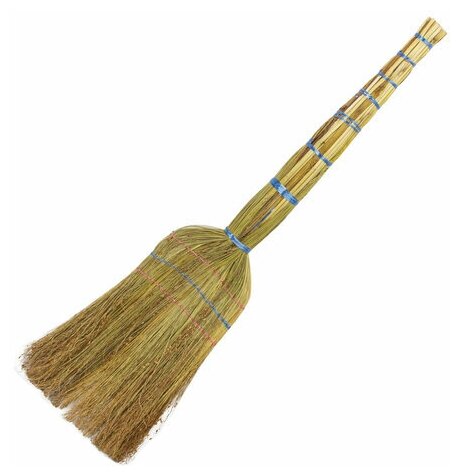Веник сорго 3-х прошивной любаша "стандарт", длина 79 см, 604228