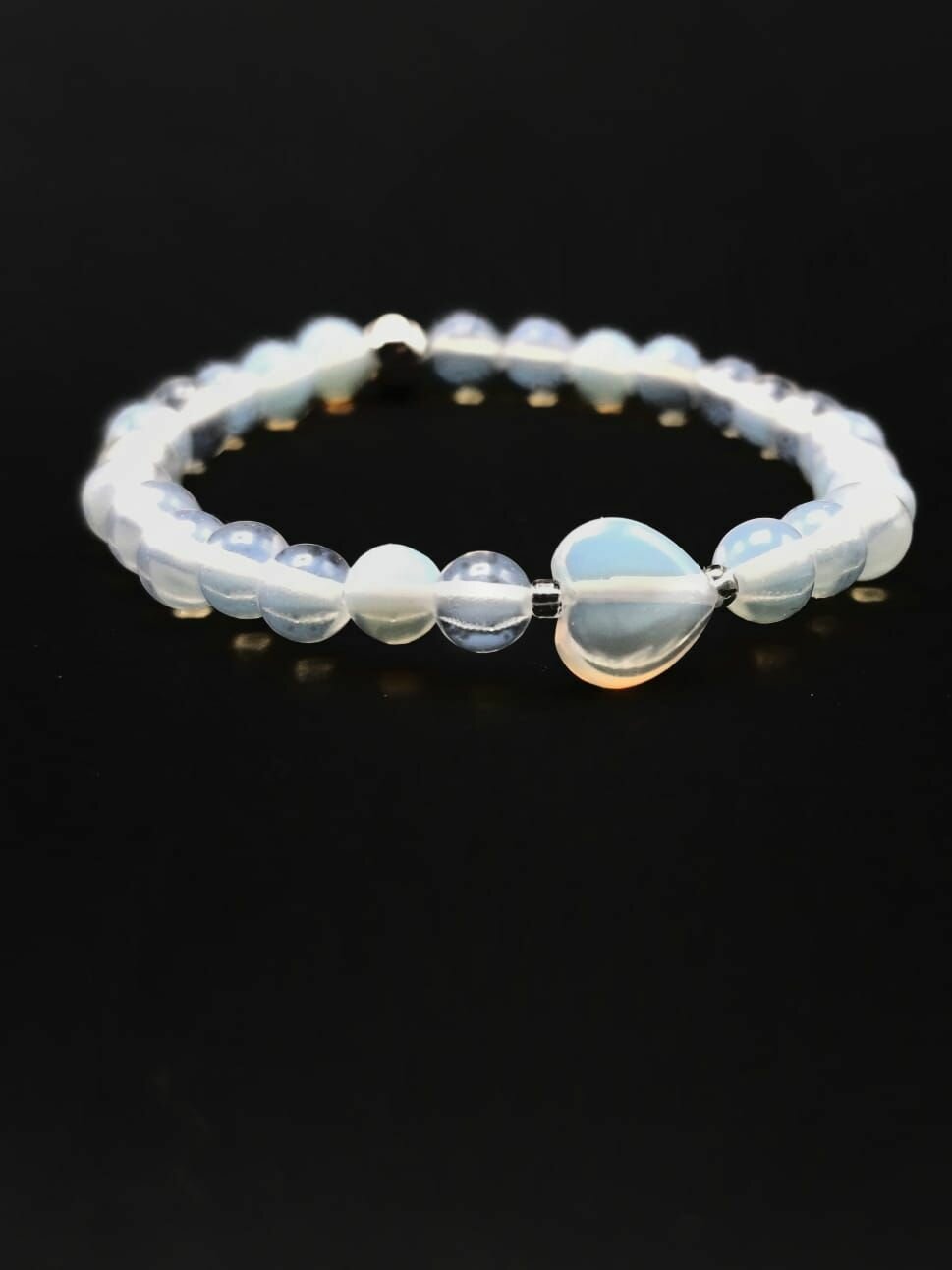 Браслет, лунный камень
