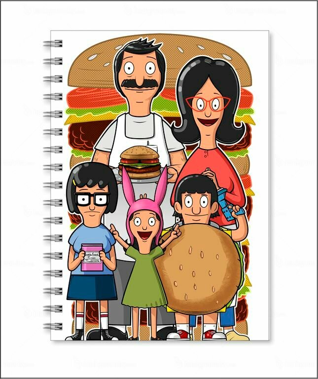 Тетрадь Bob"s Burgers, Закусочная Боба №7, А6