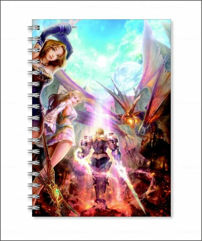 Тетрадь Lineage 2, Линеэйдж 2 №1, А5