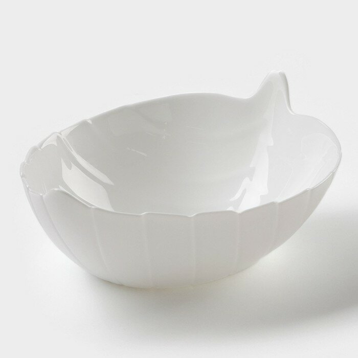 Салатник Avvir Лист, 700 мл, размер 22×17×8 см, стеклокерамика