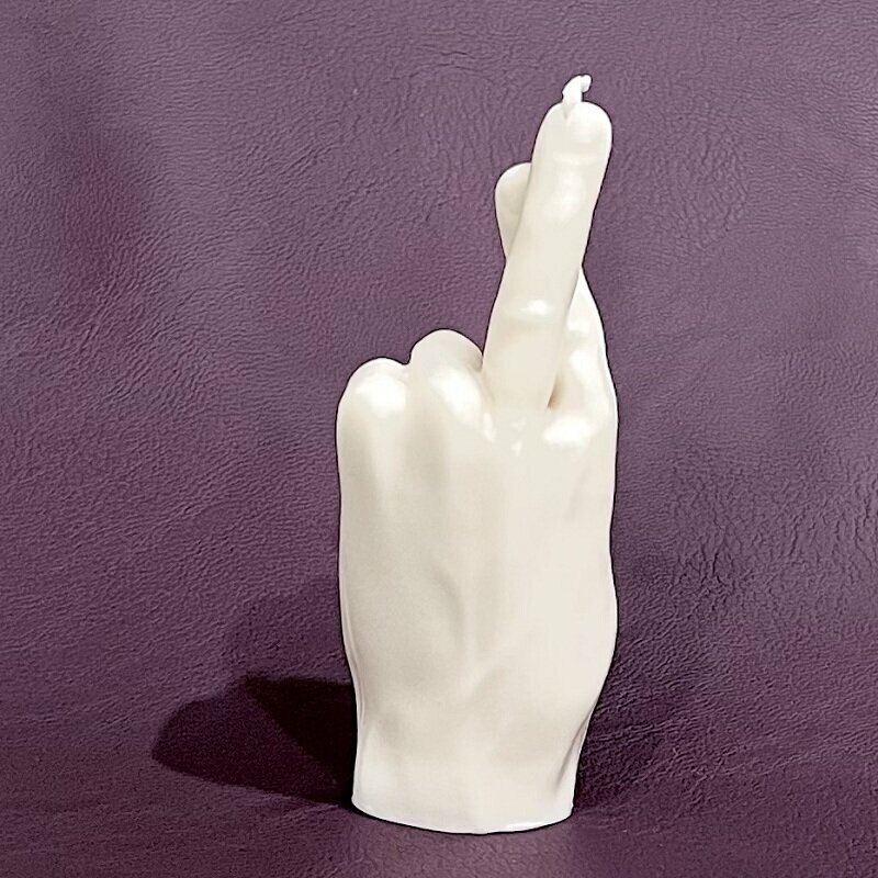 Силиконовая форма для мыла и свечей "Жест "удача" 3D", для гипса, свечей 1шт 10*4*3 см