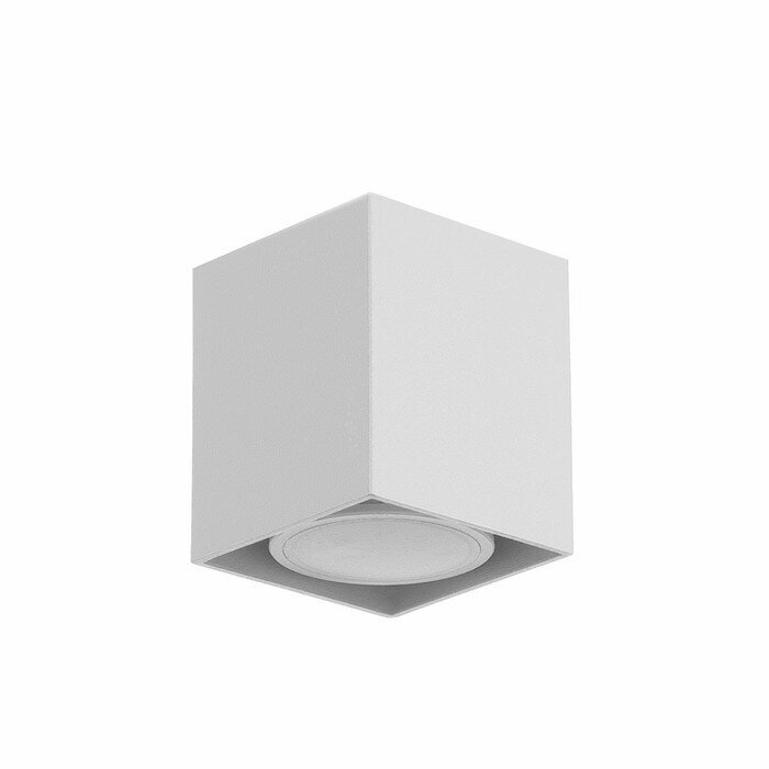 Светильник накладной «Хитоши» TruEnergy, 1×35 Вт GU10, белый, 6×6×7 см
