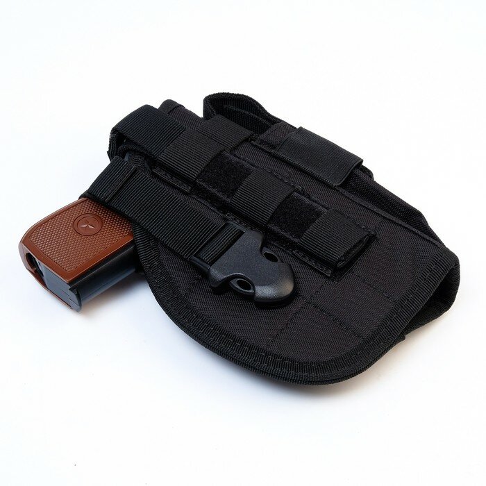 Кобура поясная, универсальная Attack, черная