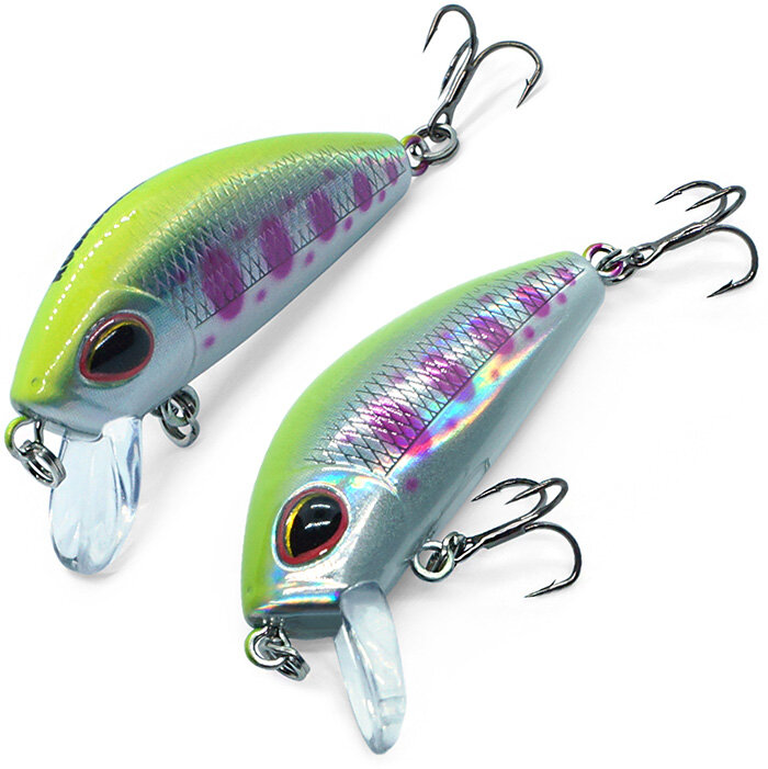 Воблер Kosadaka L-Minnow xs 45F плав. , 45мм, 4.3г, 0.0-0.5м; цвет HNT