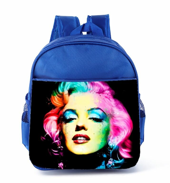 Рюкзак синий Мэрилин Монро, Marilyn Monroe №11