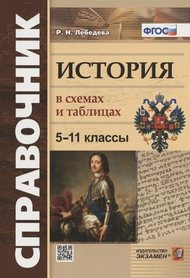 История в схемах и таблицах. 5-11 классы. Справочник